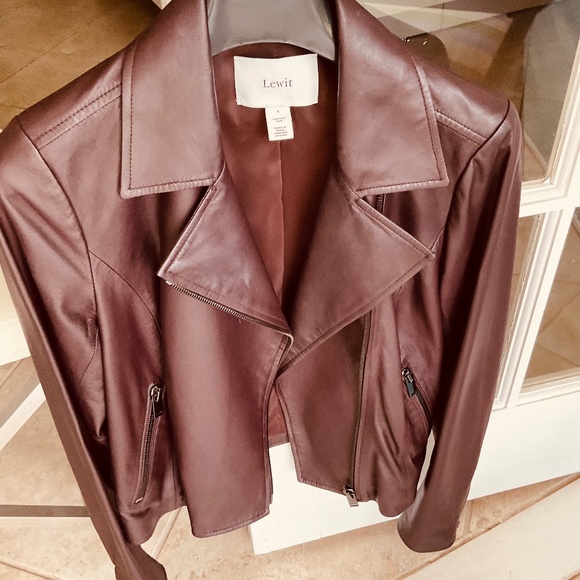 Lewit | Jackets & Coats | Lewit Brand Leather Jacket | Poshmark